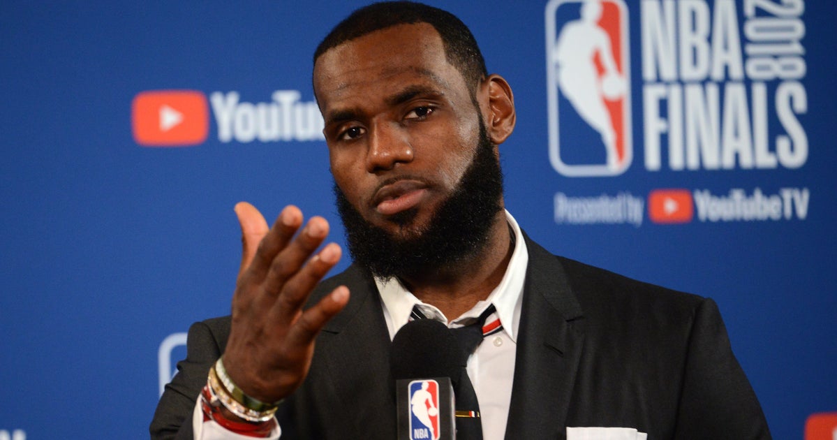 LeBron James Cuts Off Tense NBA Finals Interview On J.R. Smith ...