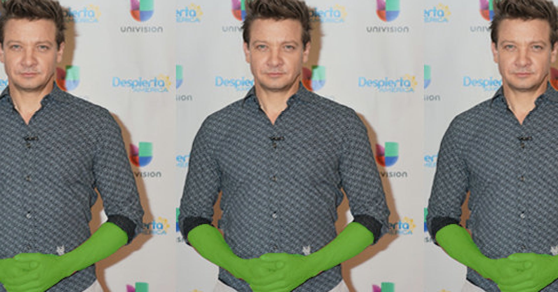 Give Us The Photos Of Jeremy Renner's CGI'd Arms On The Set Of 'Tag ...