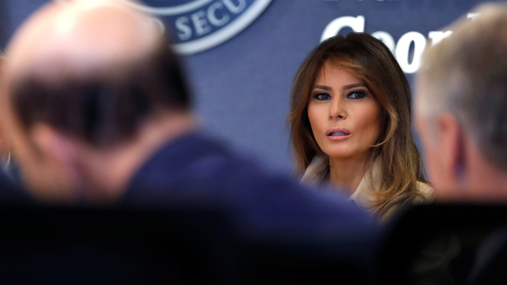 First Lady Melania Trump Makes First Public Appearance Since May 10 ...