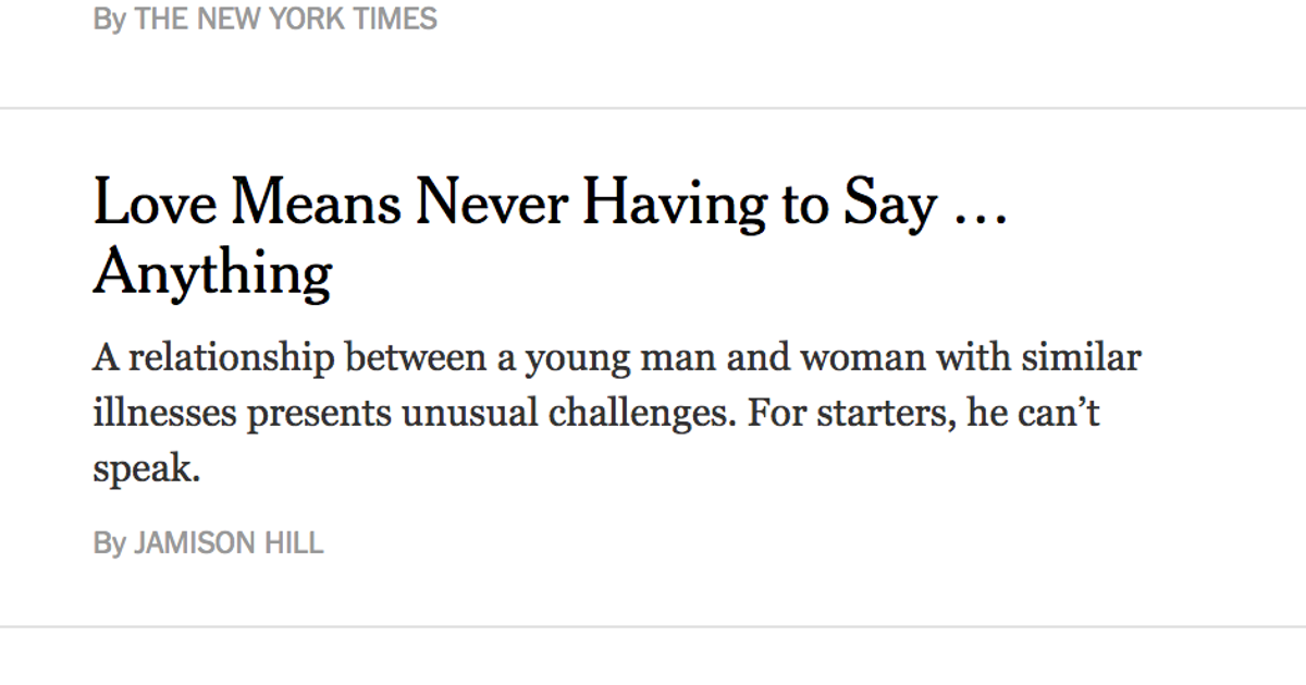 New York Times 'Modern Love' Column To Become Amazon Series | HuffPost ...