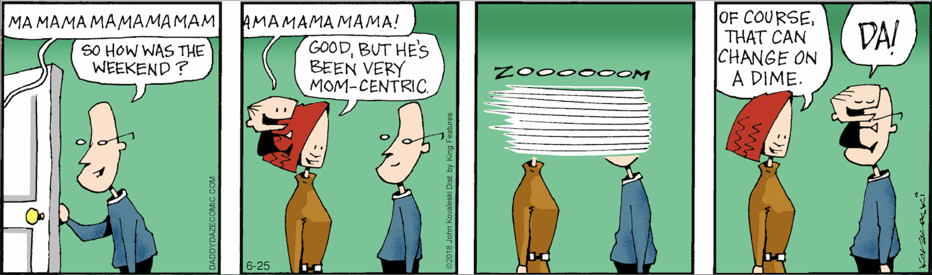 Dad's Comic Strip Captures 'The Weirdness' Of Parenting | HuffPost Life