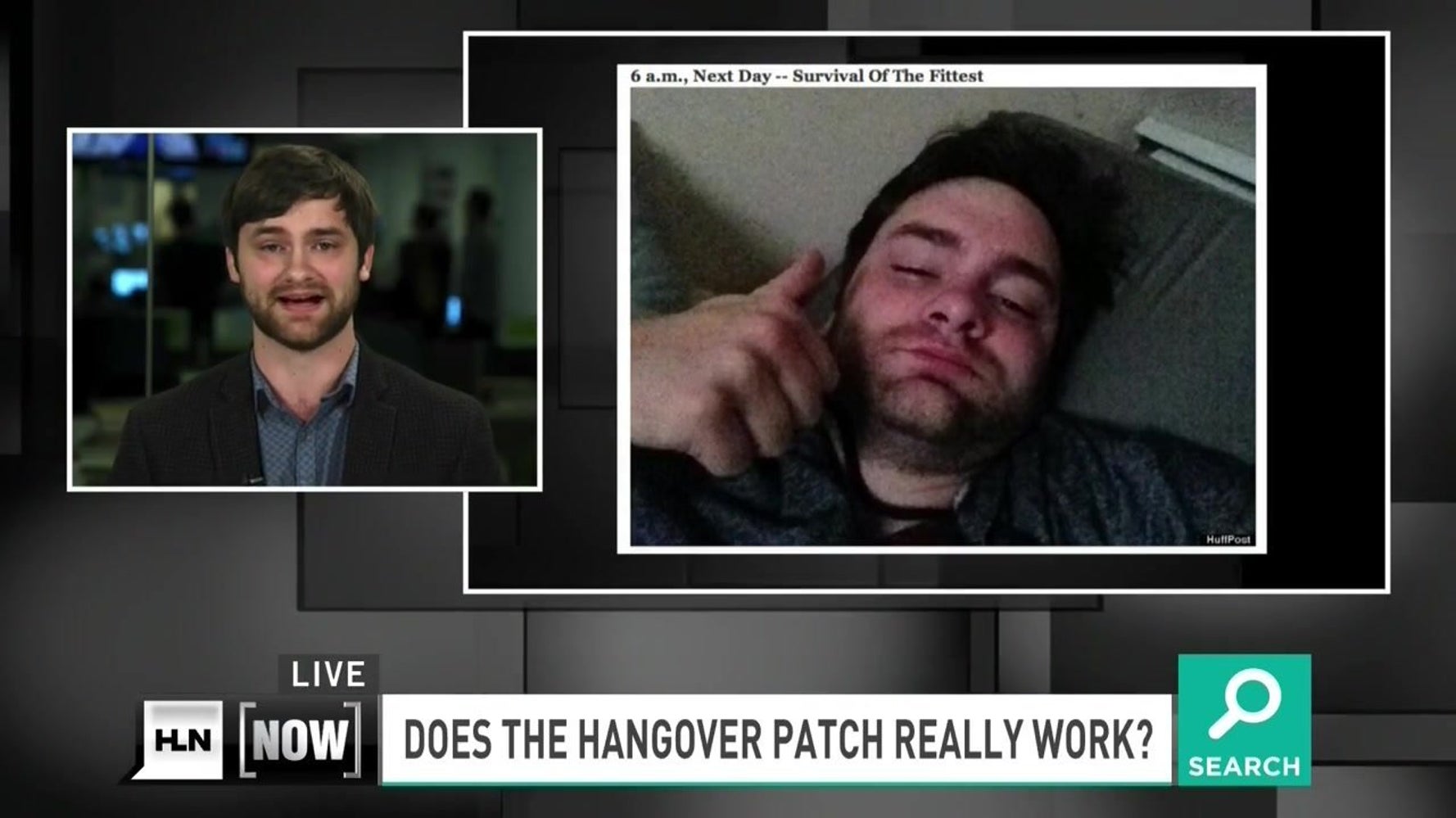 Weird News Editor Andy Campbell Talks Hangover Remedy with HLN ...