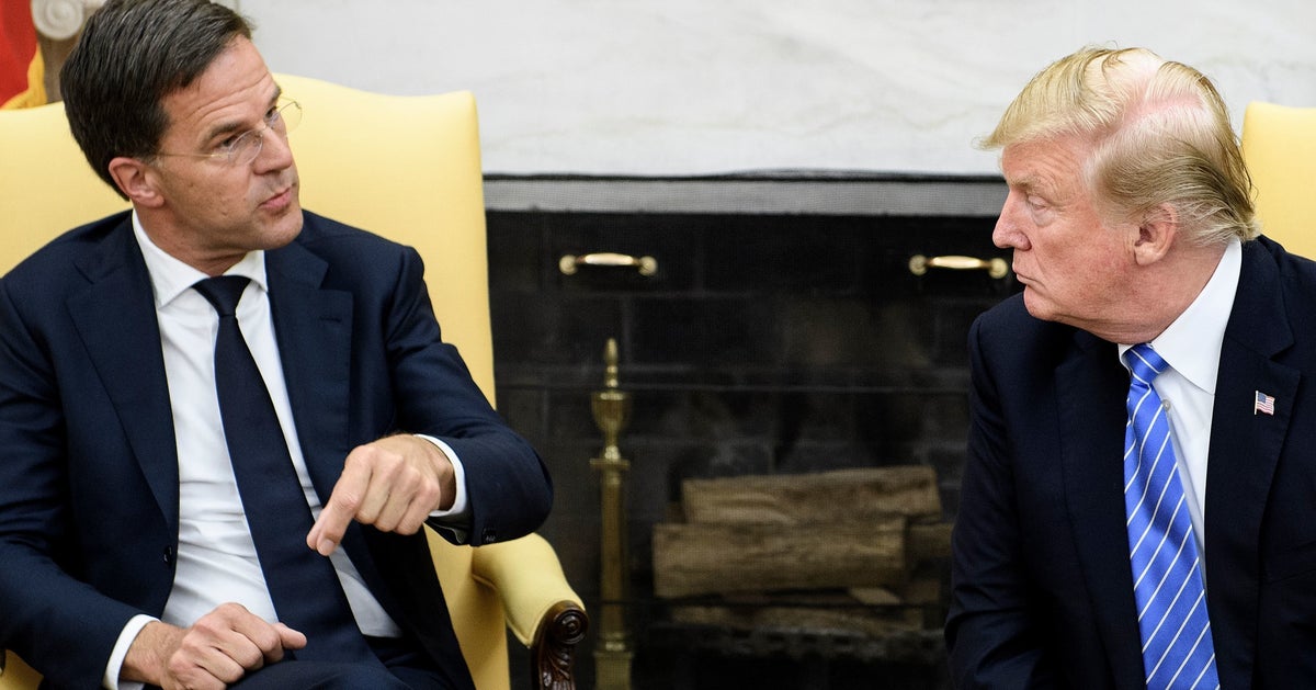 Dutch Prime Minister Mark Rutte Tells Off Trump Right To His Face ...