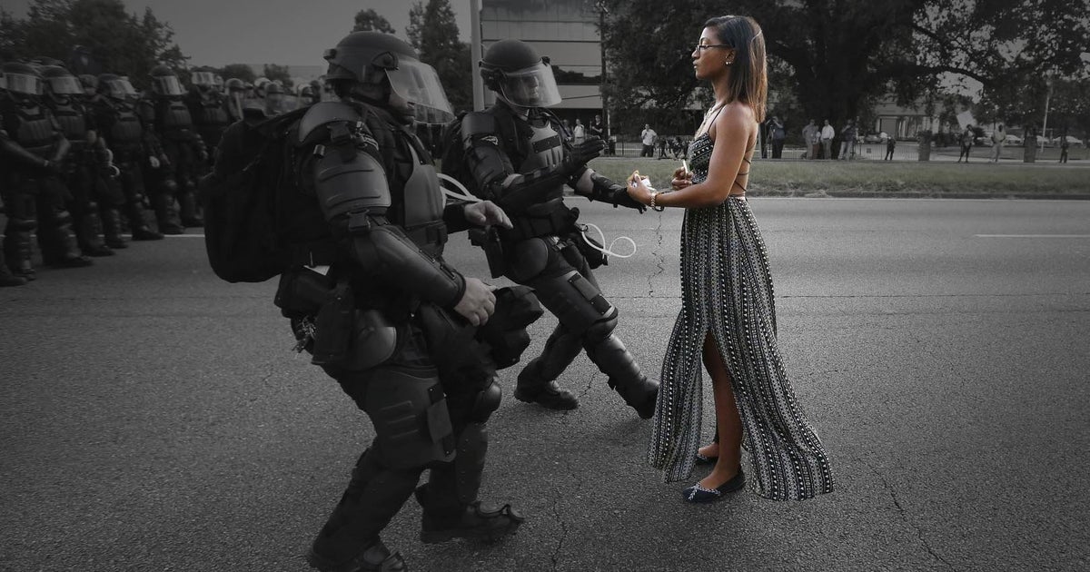 2 Years After Going Viral, Ieshia Evans Reflects On Her Iconic Protest ...