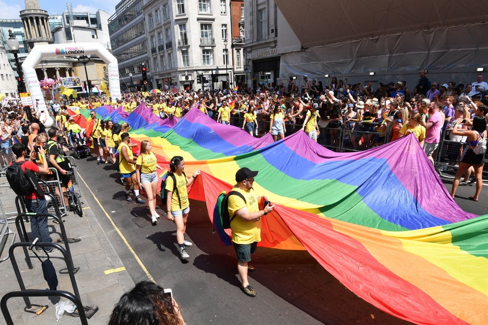 LGBT Rainbows Spring From London For Pride Parade | HuffPost UK