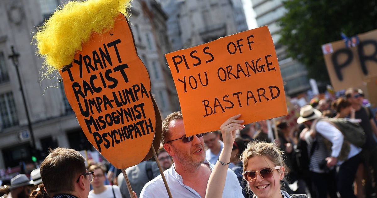 The Best Donald Trump Protest Signs From The London Rally | HuffPost ...