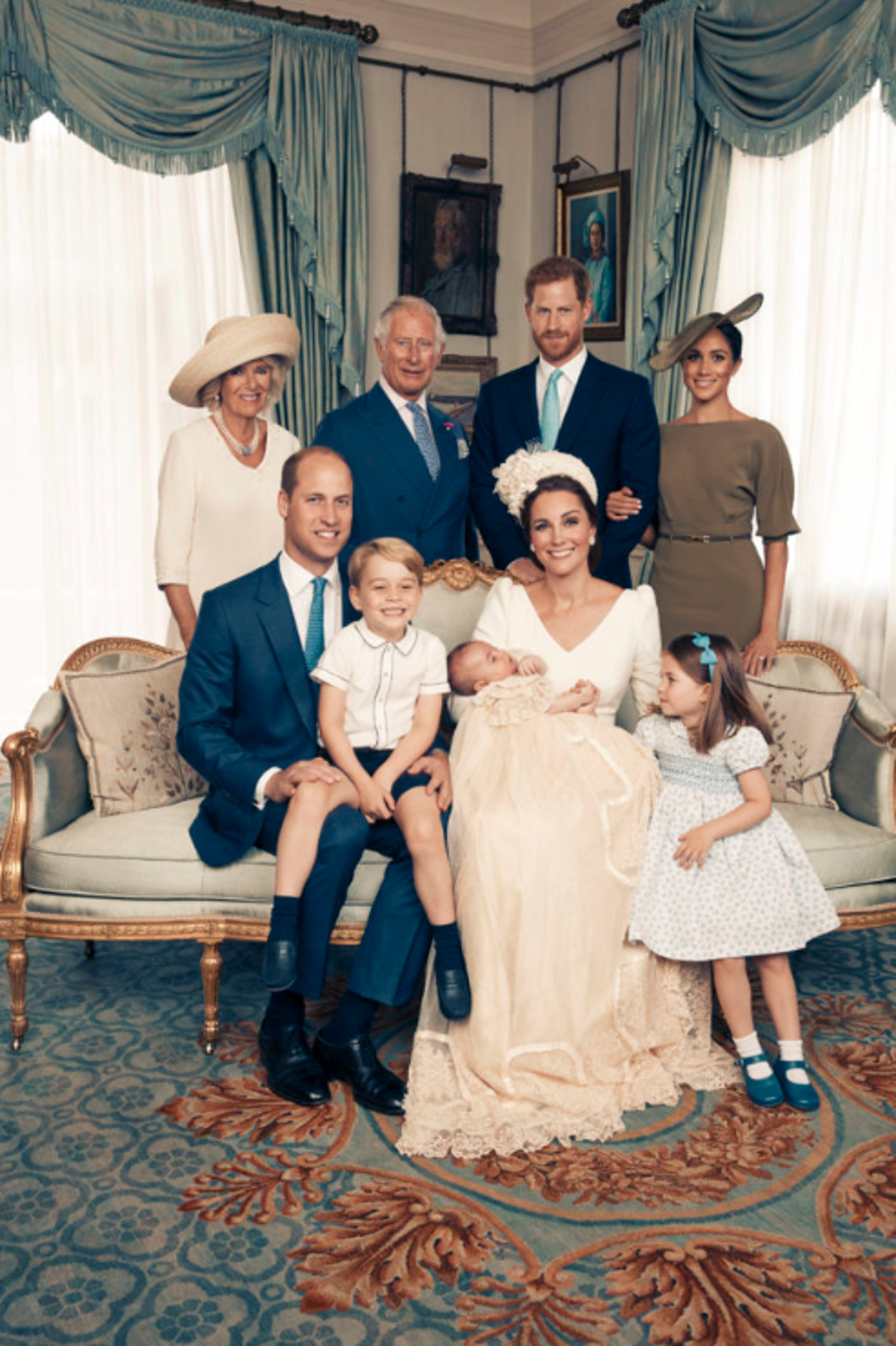 Prince Louis Beams As He's Held By Duchess Of Cambridge In Latest Photo ...