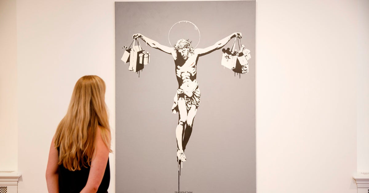 Τα πιο γνωστά έργα του Banksy εκτίθενται σε γκαλερί στο Λονδίνο με ...