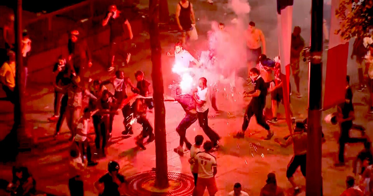 France Football Fans Riot Over World Cup Win | HuffPost UK News