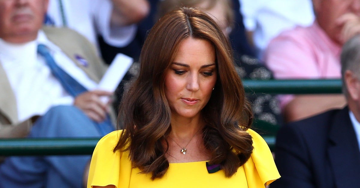 Looks We Love: Kate Middleton Looking Lovely In Lemon At Wimbledon Last ...
