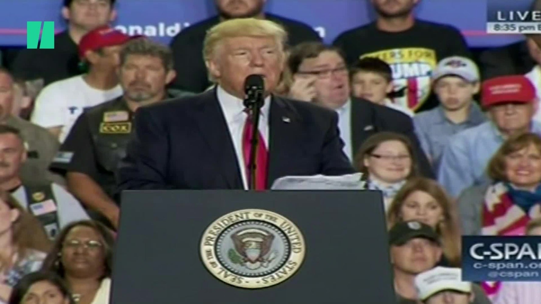 Donald Trump Reads 'The Snake' | HuffPost Videos