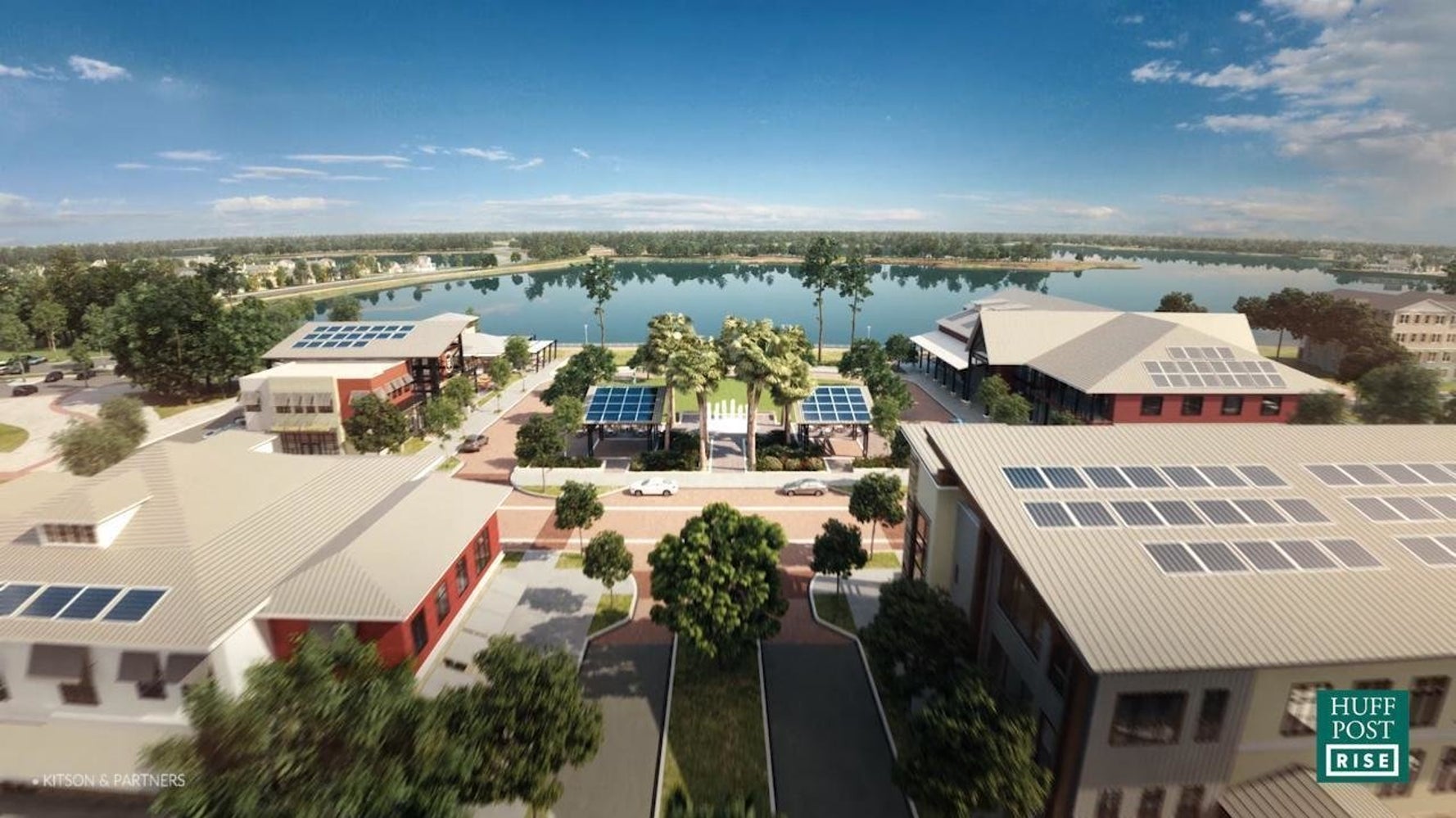 The World's First Solar-Powered Town | HuffPost Videos