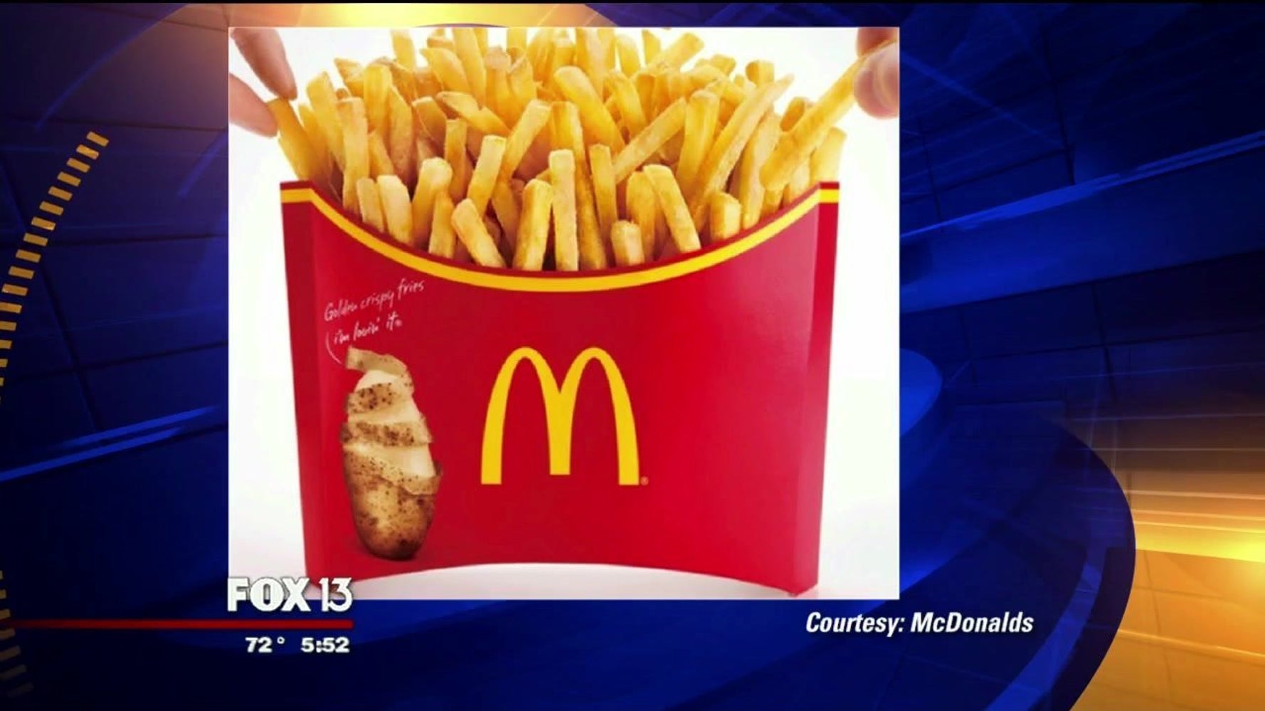 'Mega Potato' French Fries From McDonald's Japan Is Chain's Most ...