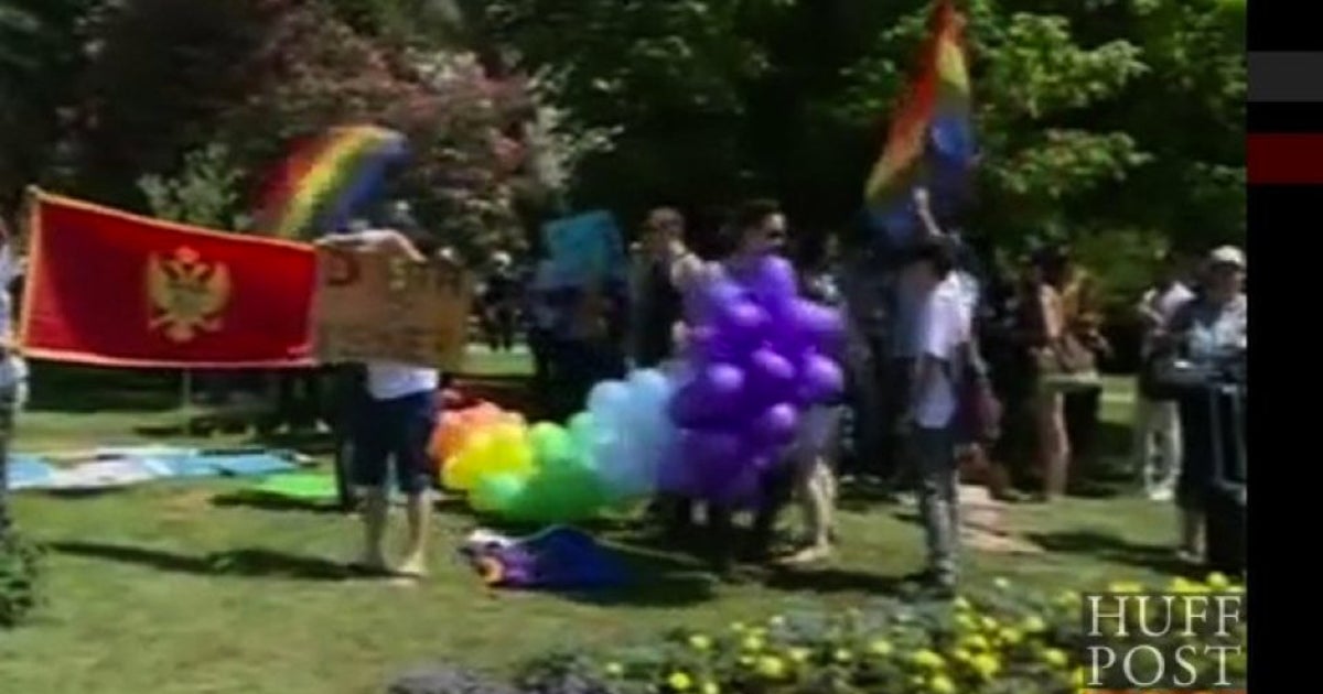 Montenegro's First Gay Pride Parade ATTACKED | HuffPost Videos