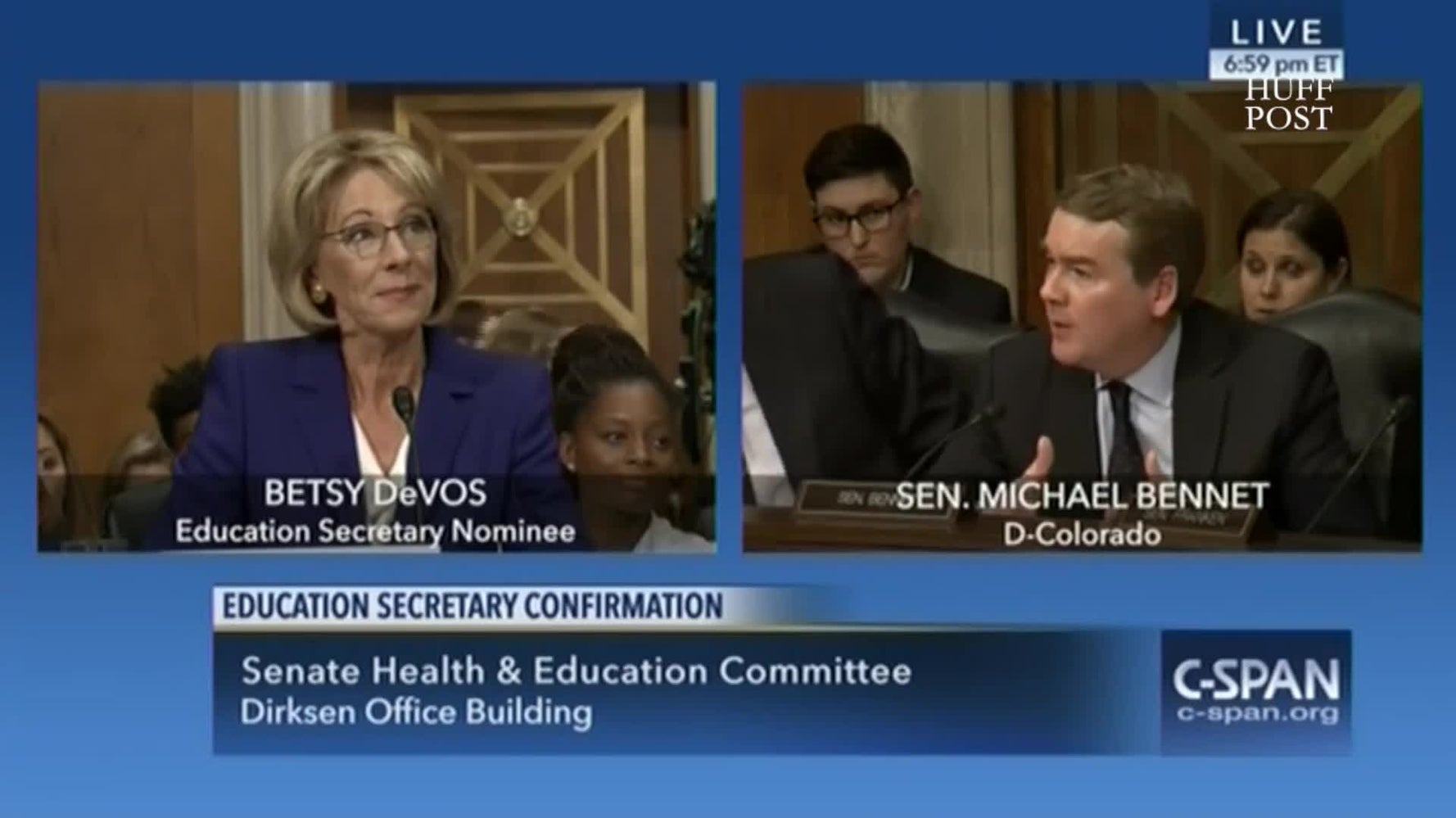 Betsy DeVos Defends Detroit’s Controversial Charter Schools | HuffPost Videos