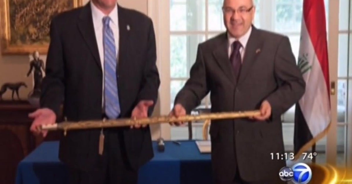 Saddam Hussein Sword Returned Back To Iraq | HuffPost Videos