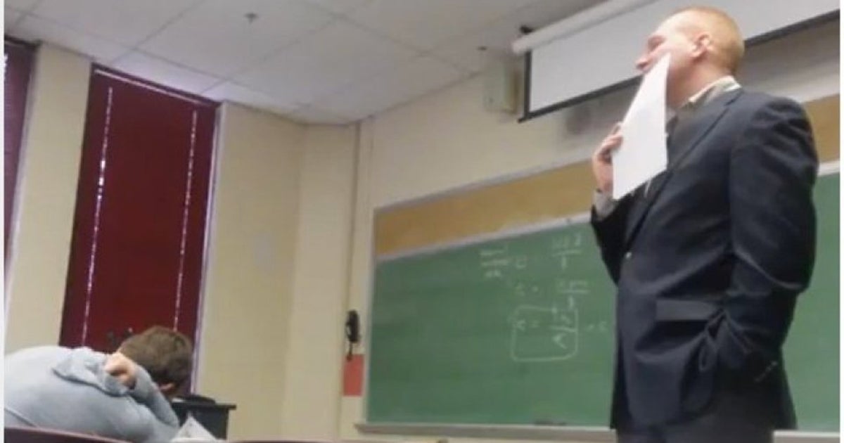 The Pranked Professor Students Get A For Creativity Huffpost Videos