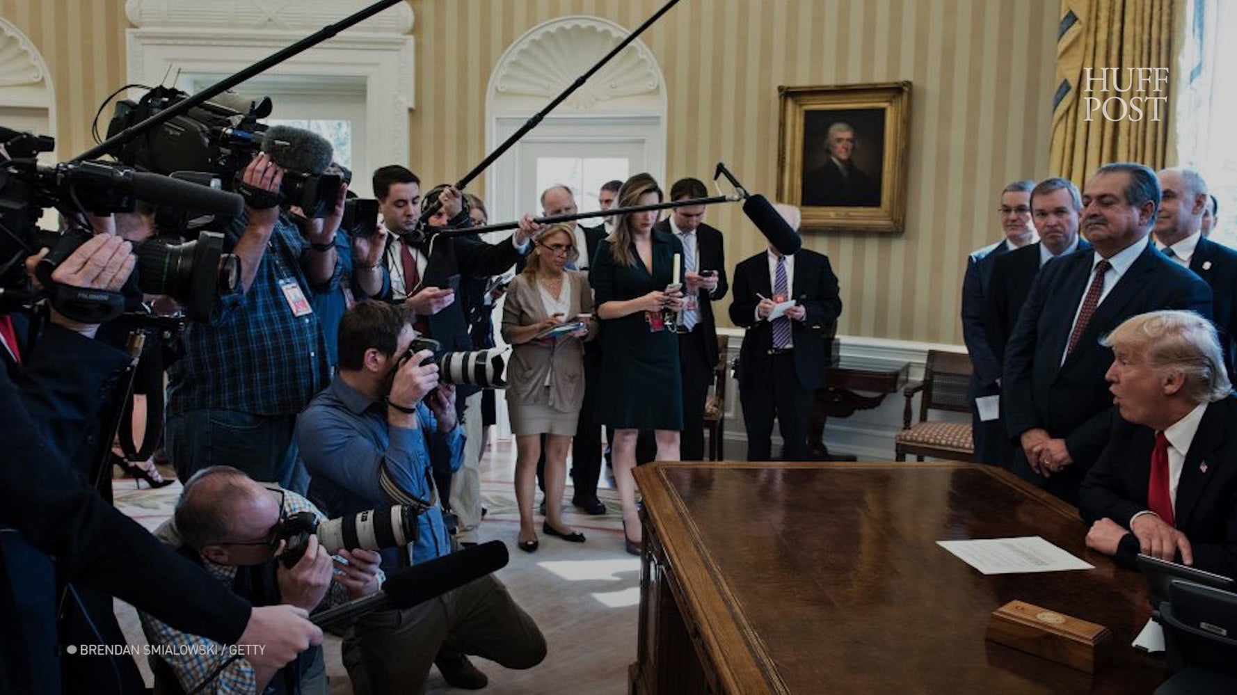 Trump White House Gives Local TV Reporters A Seat At The Table | HuffPost