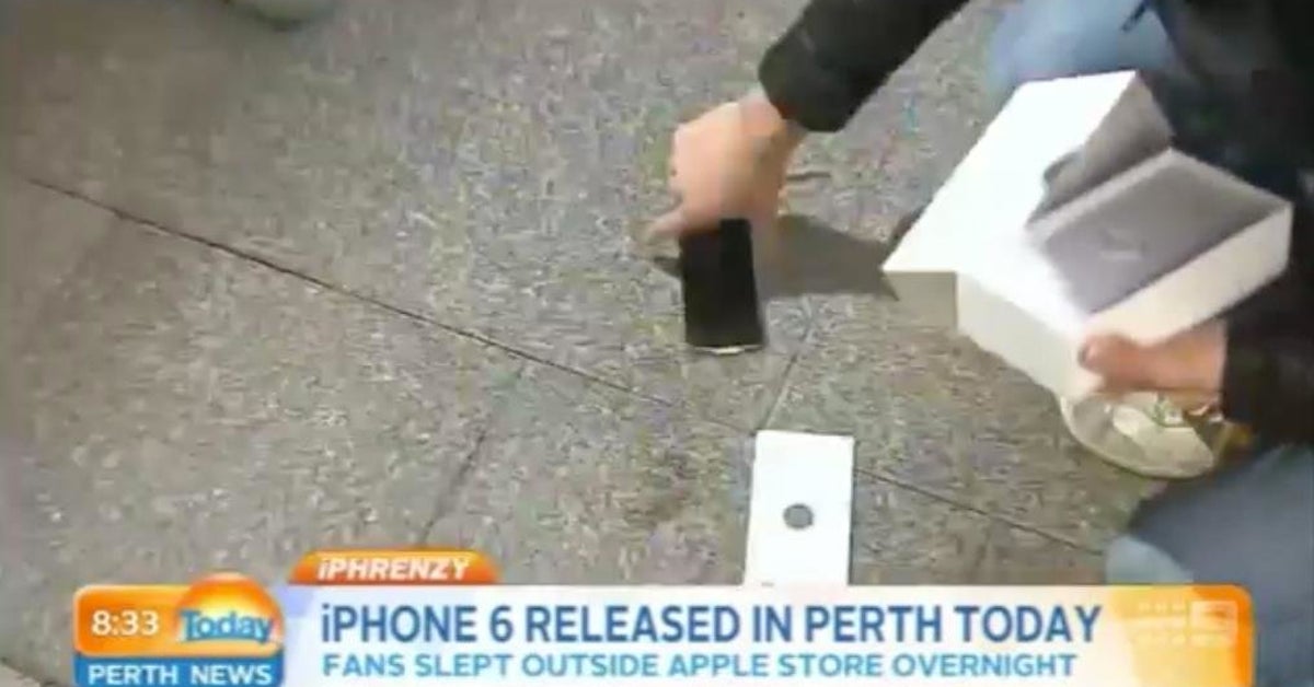 Apple’s iPhone 6 Survived Its First (Accidental) Drop Test | HuffPost ...