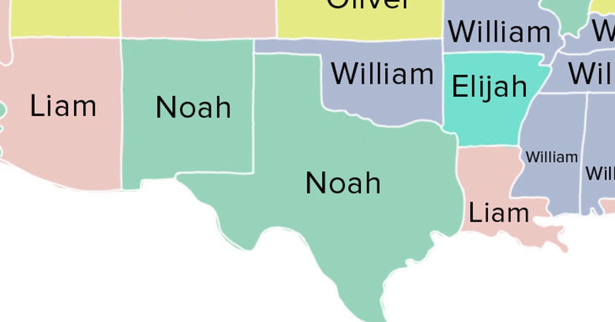 These Are The Most Popular Baby Names In Each State | HuffPost Life