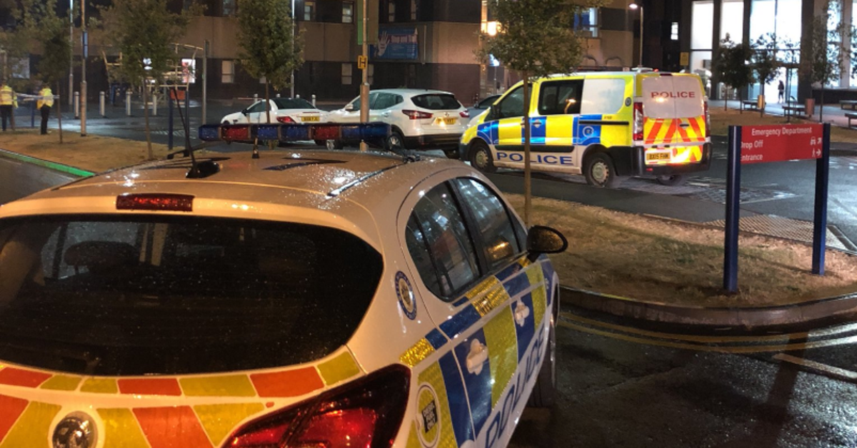 Wolverhampton New Cross Hospital Car Park Cordoned Off After Man Shot