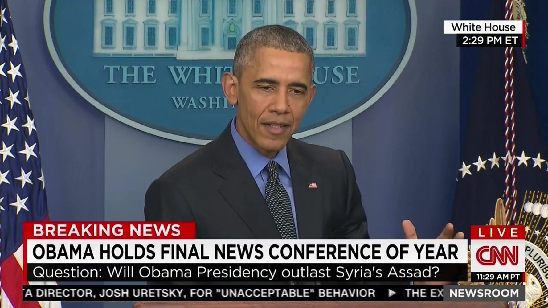 Obama Explains Why Assad Needs To Leave In Order To Move Forward ...