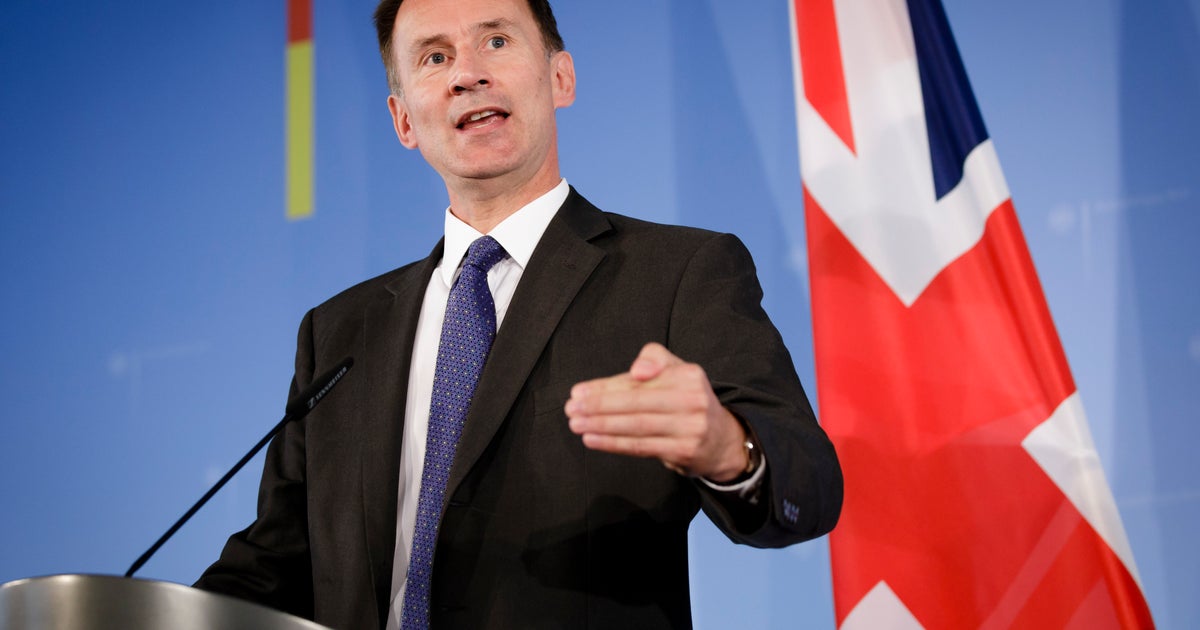 Jeremy Hunt Warns Only Vladimir Putin Would Benefit From A No Deal ...
