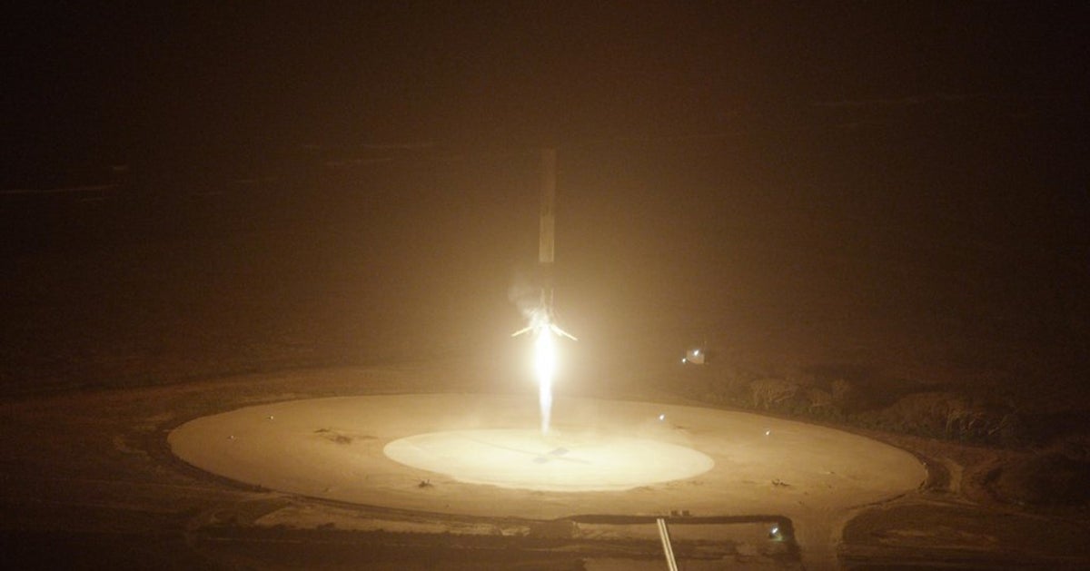 SpaceX Completes Historic Vertical Landing | HuffPost Videos