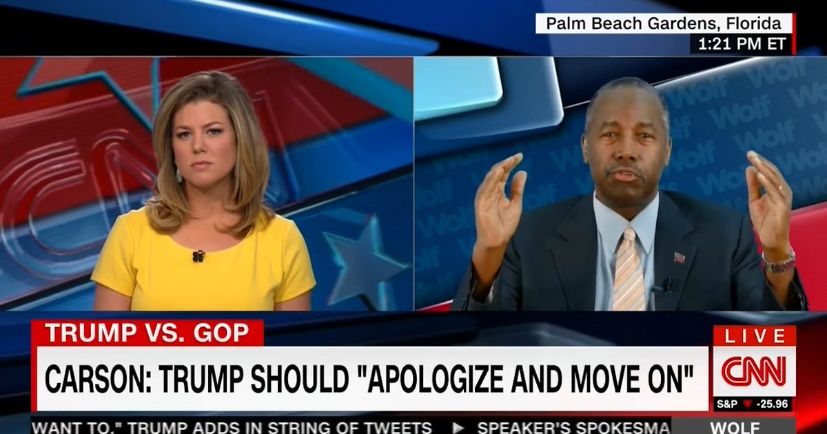 Ben Carson Defends Donald Trump 'Locker Room' Talk | HuffPost Videos