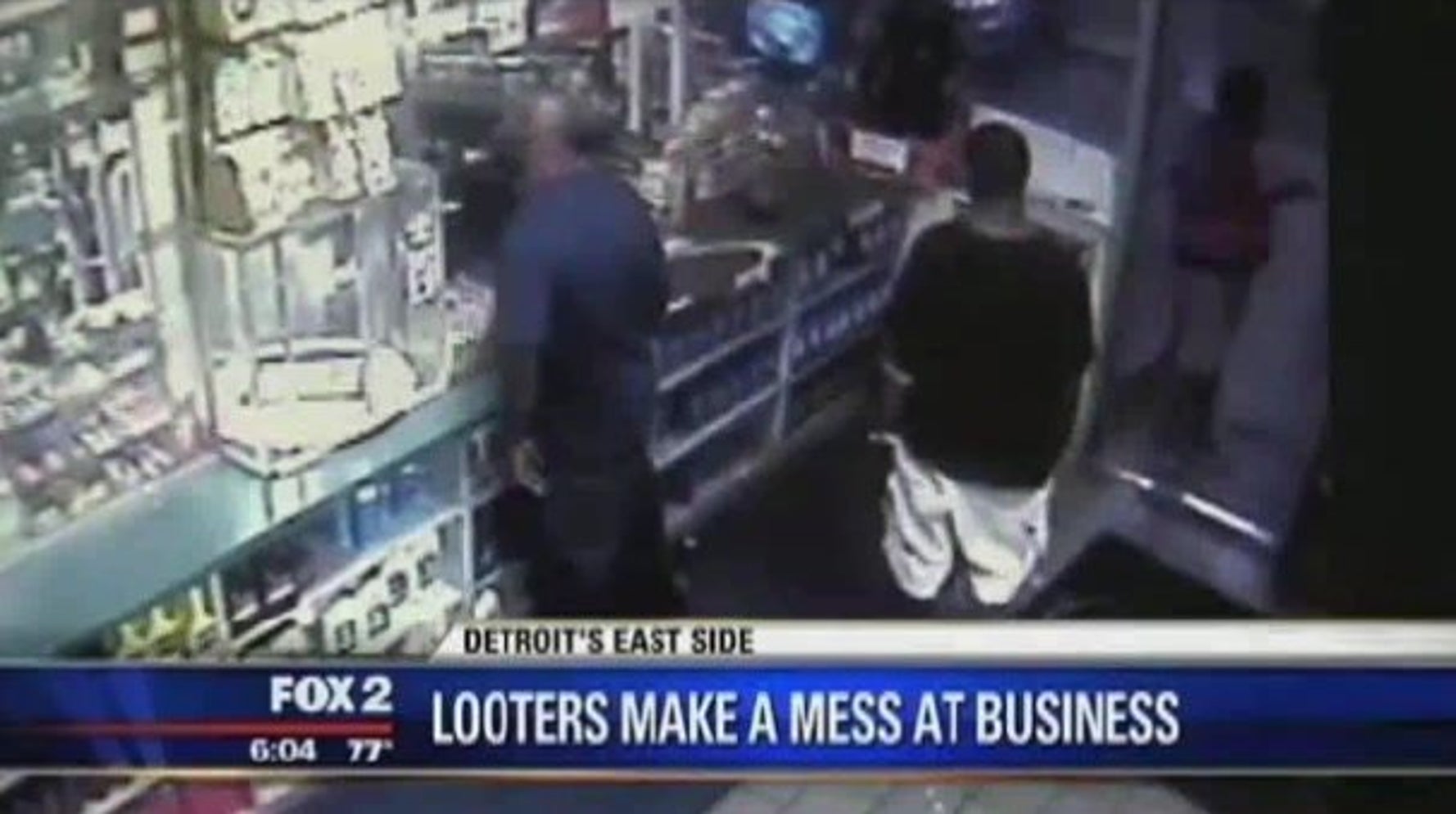 Detroit Gas Station Looting | HuffPost Videos