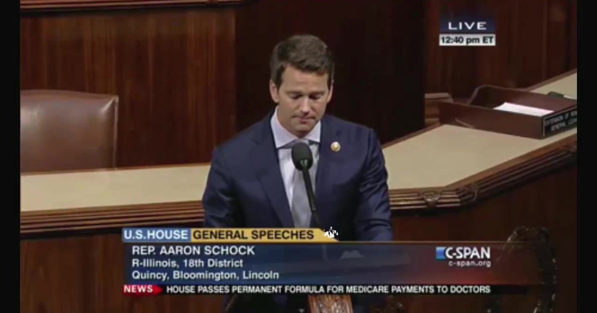 Rep. Aaron Schock Compares Himself To Lincoln In Farewell Speech ...