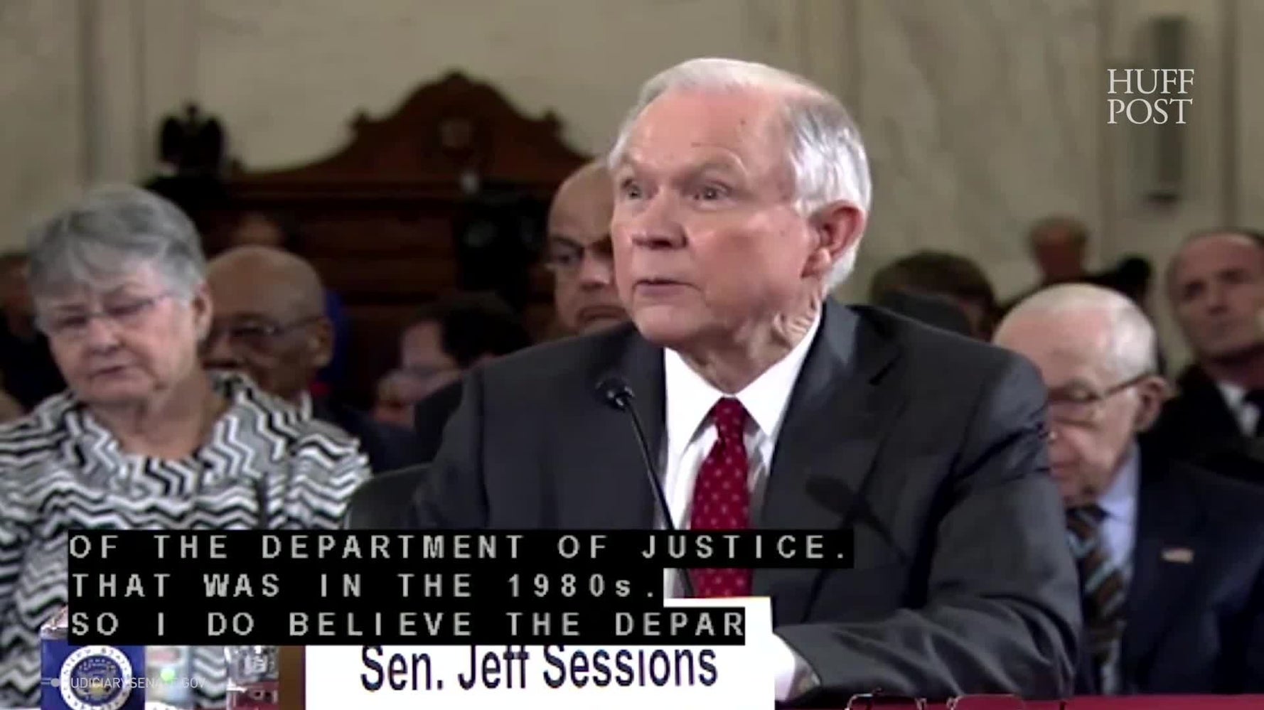 Sen. Sessions discusses the media | HuffPost