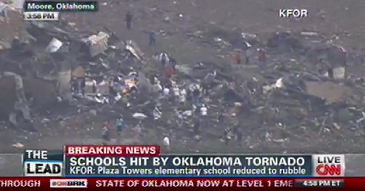 Elementary School Destroyed By Tornado In Oklahoma | HuffPost Videos