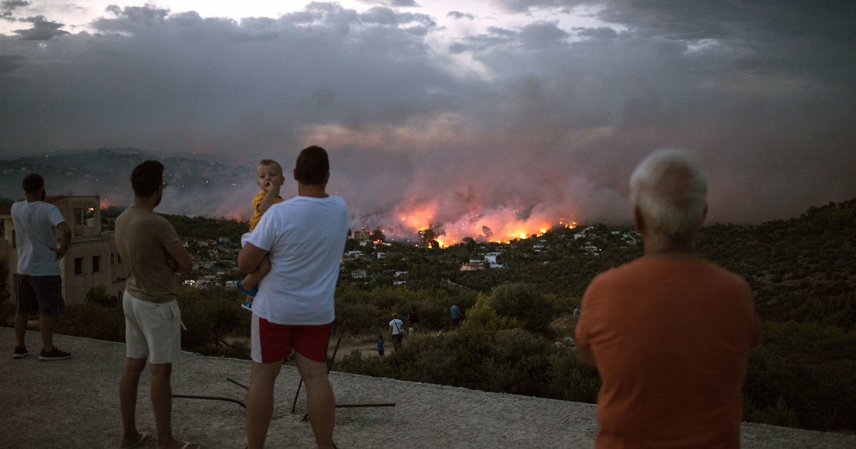 Greece Fires: At Least 74 Dead As Huge Blaze Sweeps Through Holiday ...