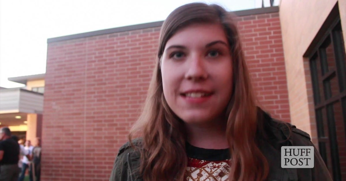 Meet the College Student Who Stood Up to Donald Trump | HuffPost Videos