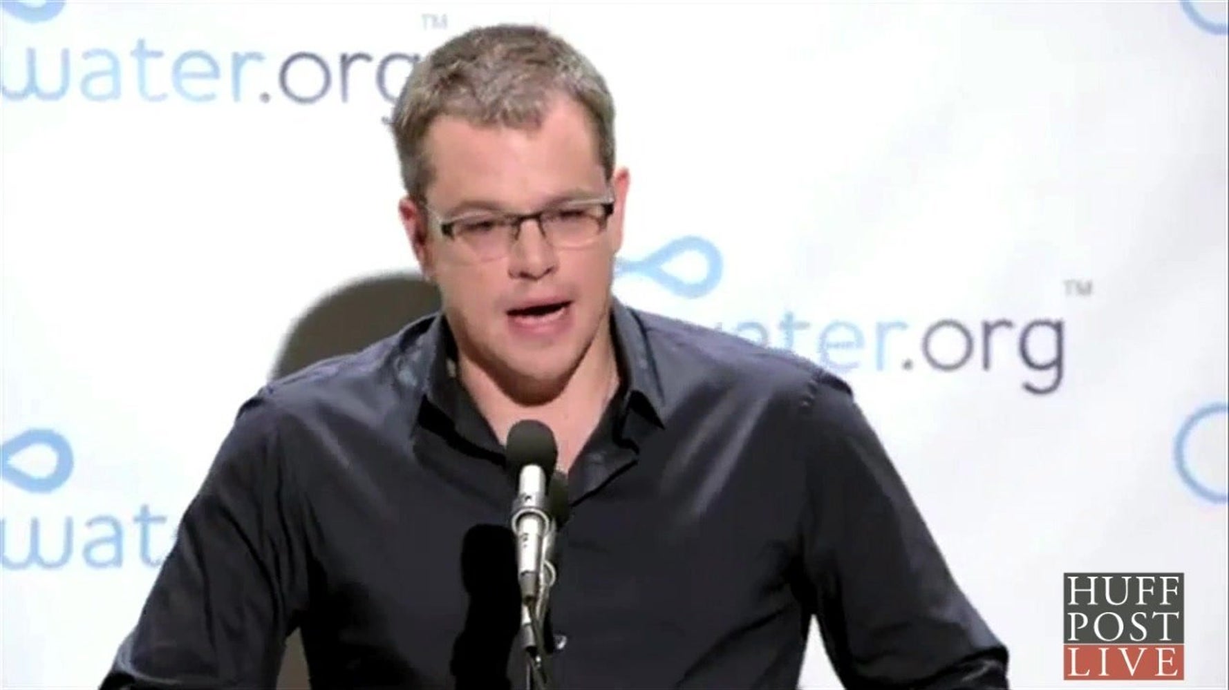 Matt Damon's Toilet Strike | HuffPost Videos
