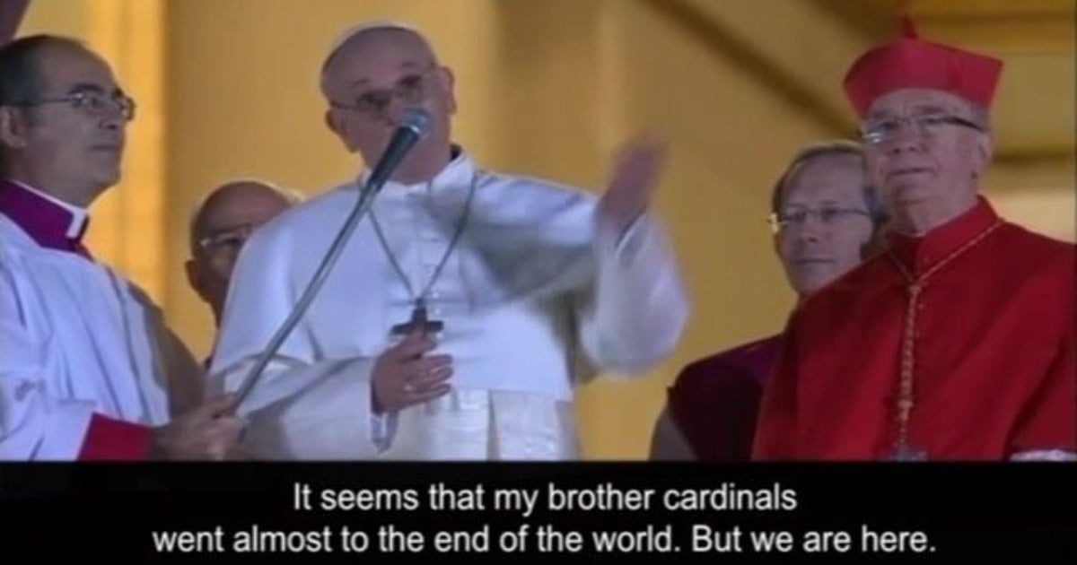 Pope Francis Gives First Address At Vatican City | HuffPost Videos