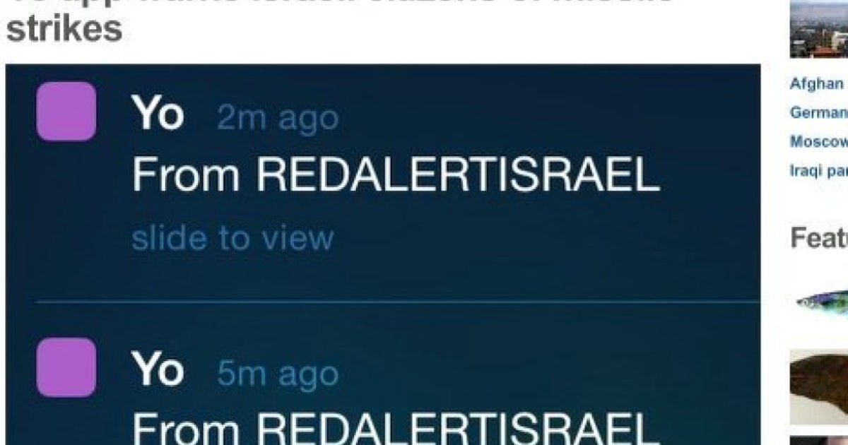 Israeli Missile Alert App 'Red Alert' Becomes Increasingly Popular ...