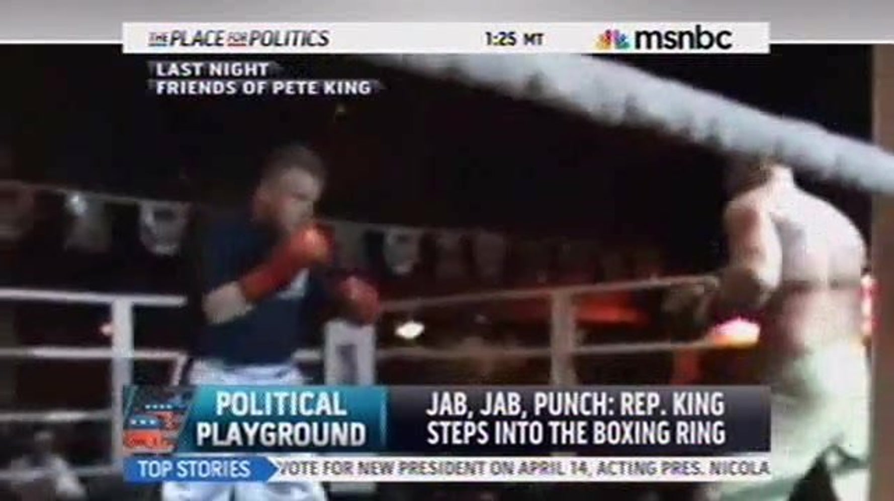 Rep. Peter King's Boxing Match | HuffPost Videos