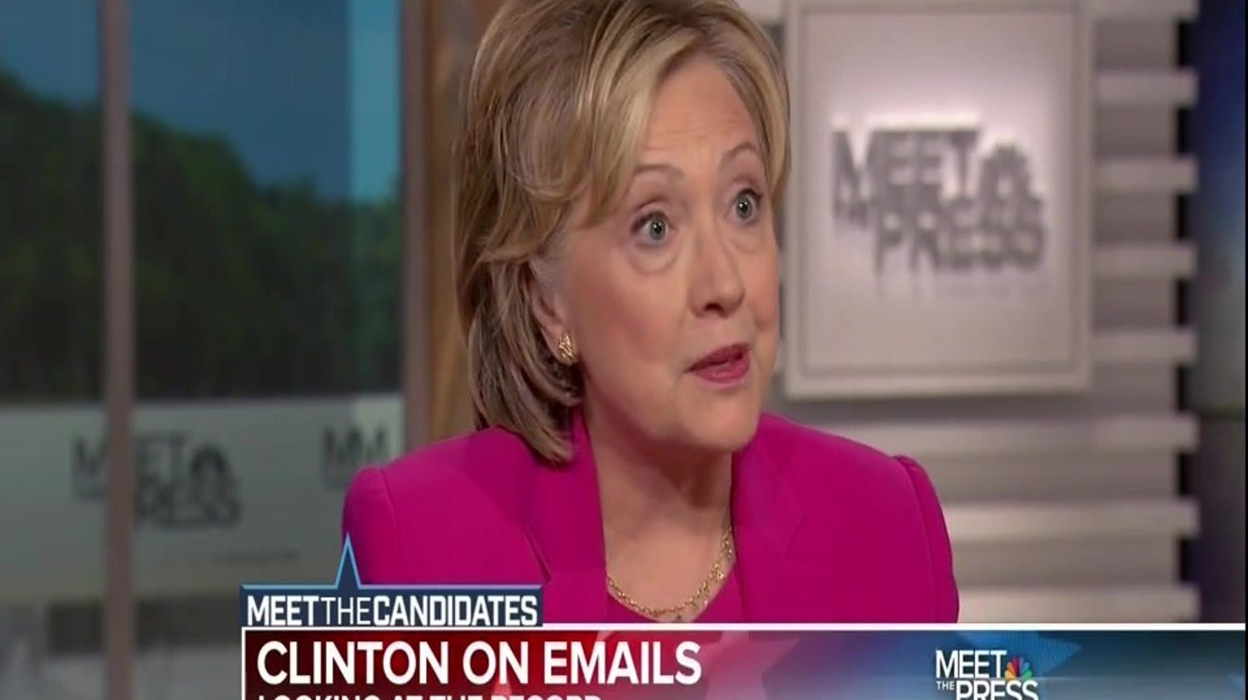 Hillary Clinton Defends Using Private Email Server Again On Meet The