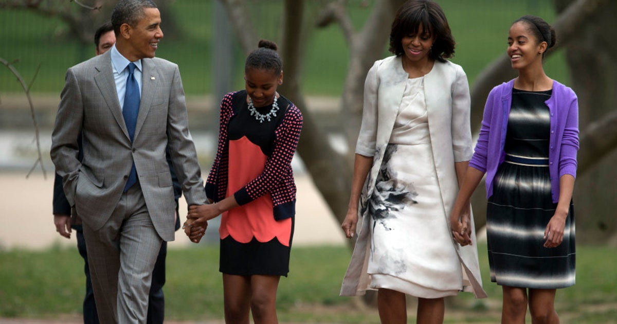Michelle Obama Goes For A Floral Look For Easter | HuffPost Videos