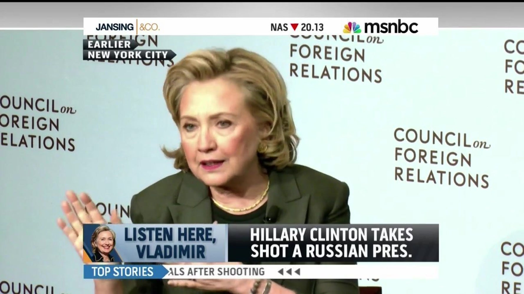 Hillary Clinton Hits Back At Vladimir Putin | HuffPost Videos