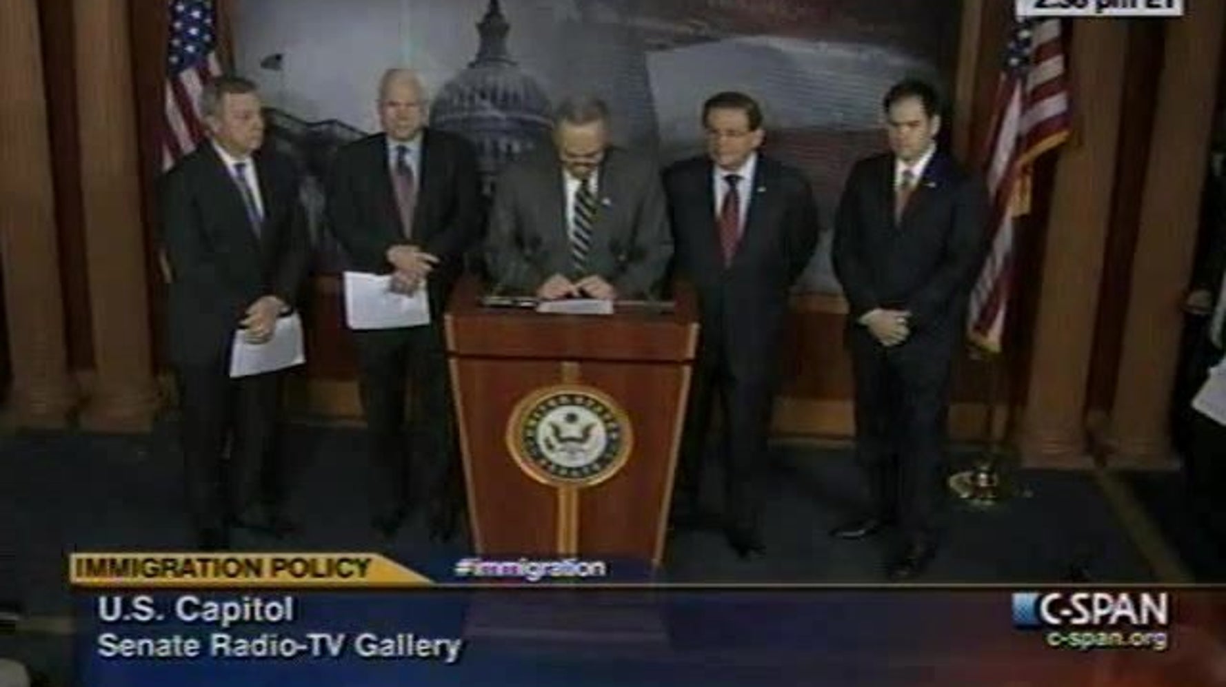 Senators Reach Agreement On Immigration Reform Huffpost Videos