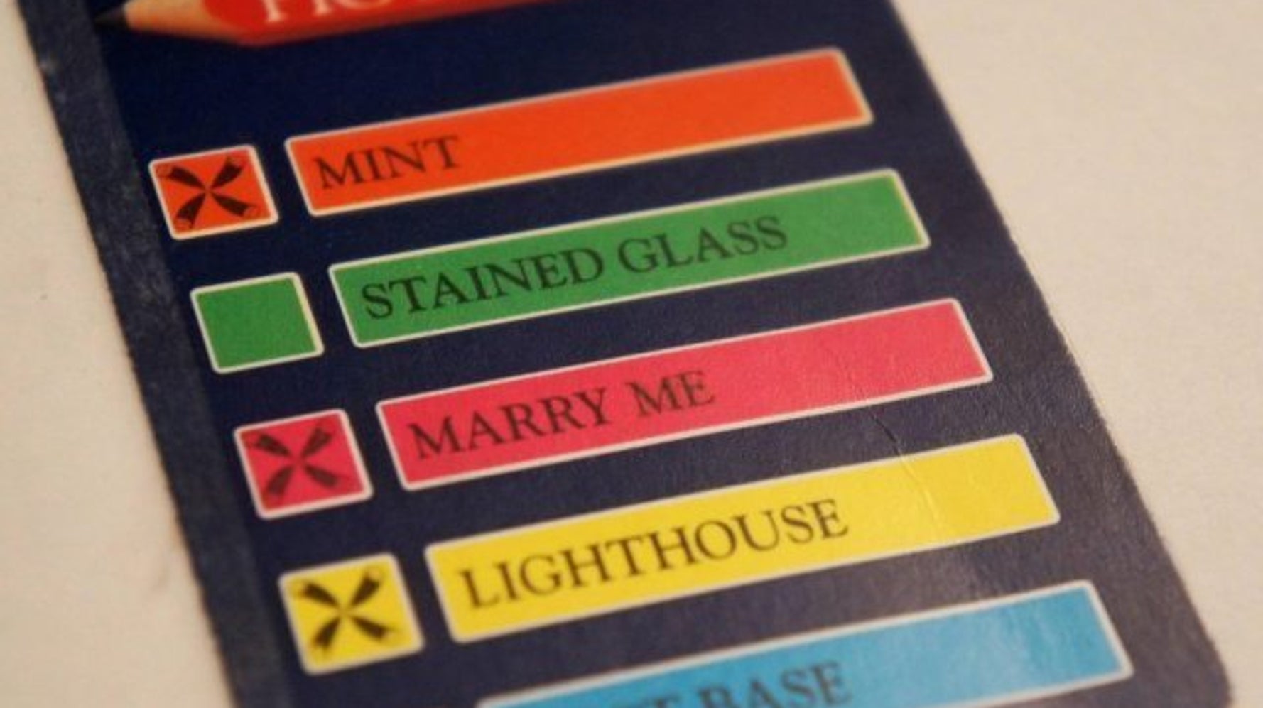 Pictionary Marriage Proposal Features 'Marry Me' Card | HuffPost Videos