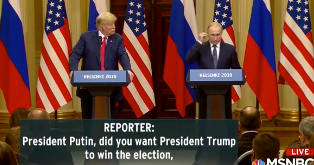 White House Transcript Of Trump-Putin Press Conference Edits Important ...