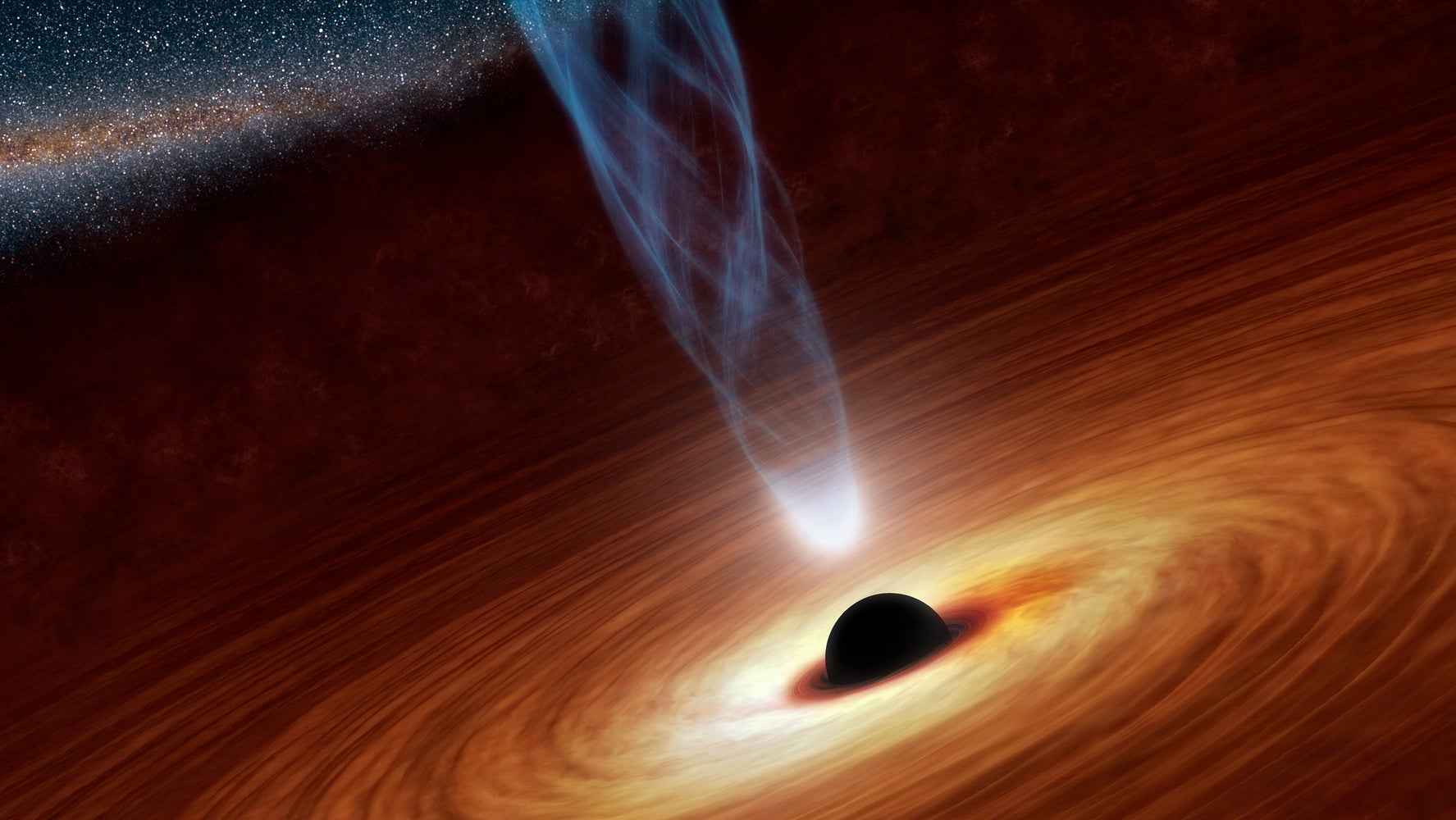 Albert Einstein's Supermassive Black Hole Theory Confirmed By ...