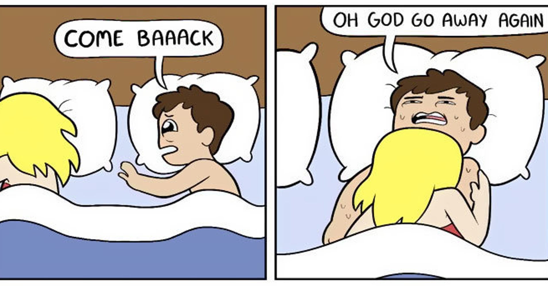 23 Comics That Capture The Highs And Lows Of Sharing A Bed With Your
