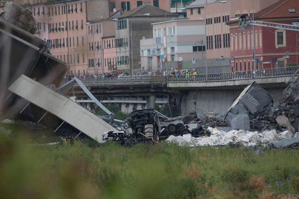 Genoa Bridge Collapse: Death Toll Rises As Rescuers Continue Search