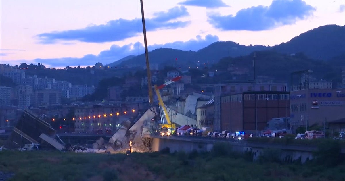 Genoa Bridge Collapse Search Operation Continues | HuffPost UK News