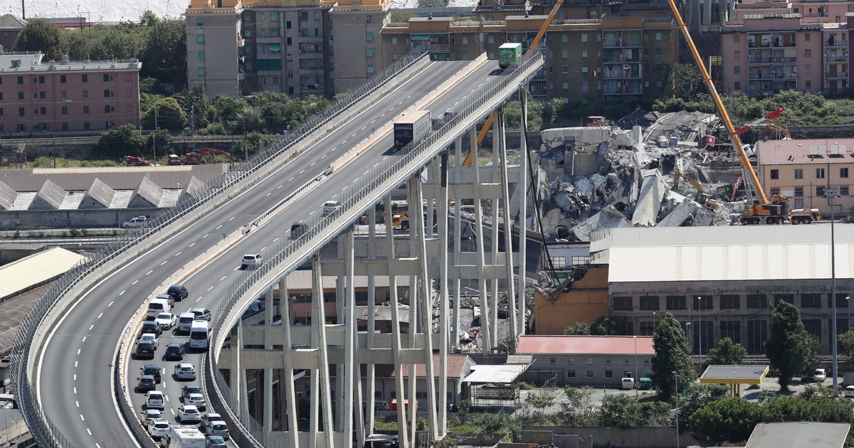 Firm Running Collapsed Genoa Bridge Ordered To Pay For Rebuild ...